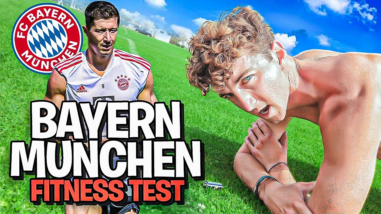 I Tried the Bayern Munich Fitness Test...(DID I PASS?!) - YouTube