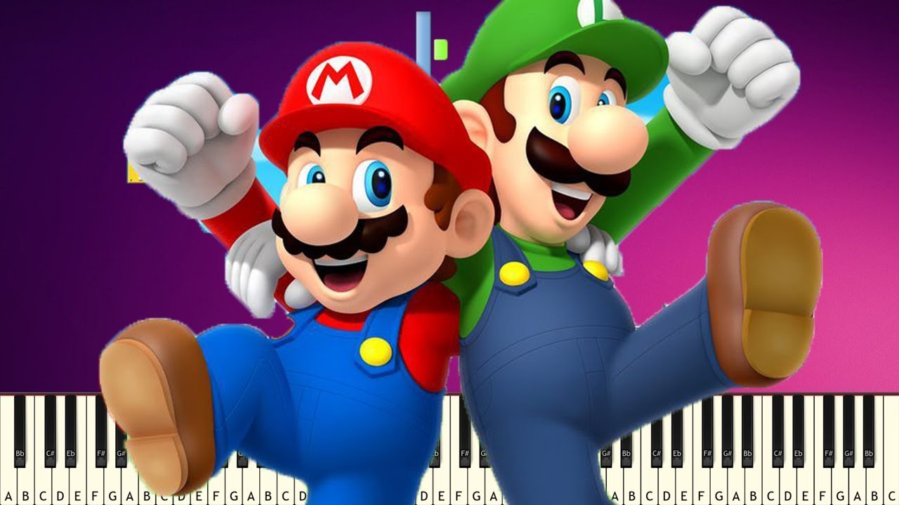 Super Mario Bros - Victory Theme - (Super Smash Bros Ultimate) - EASY ...