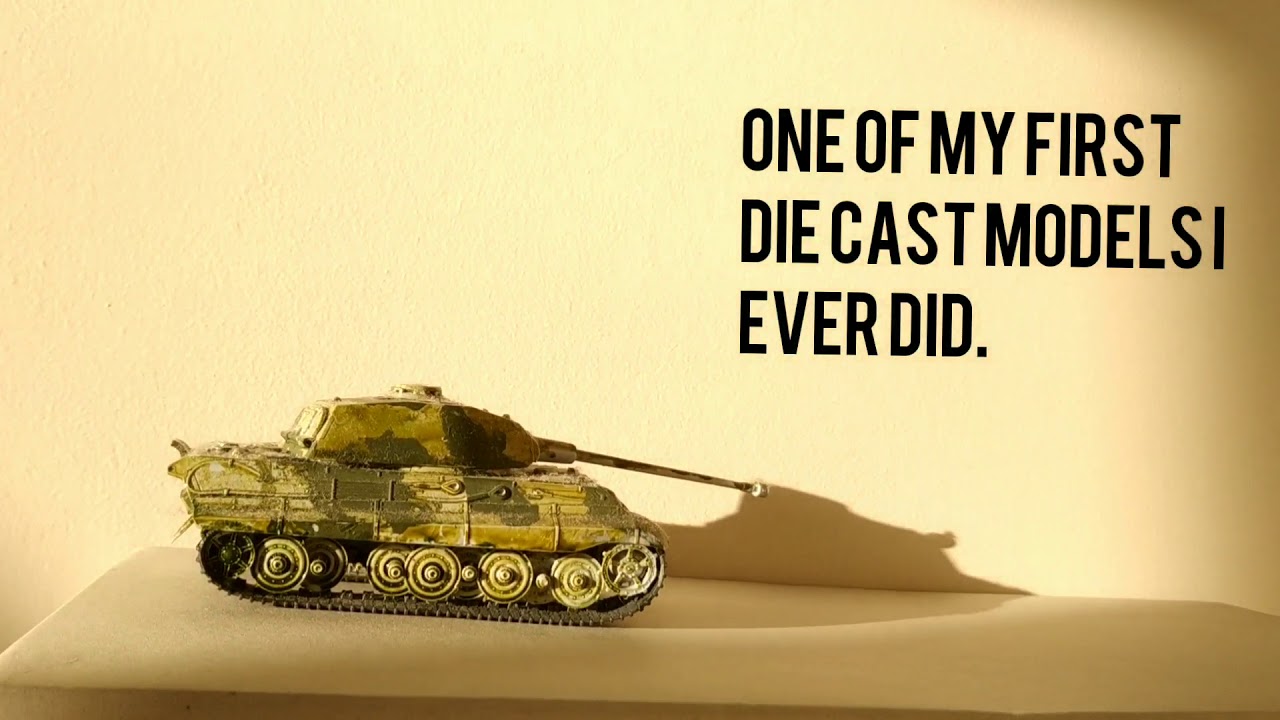 King tiger model tank showcase! + info on real ww2 tank! - YouTube