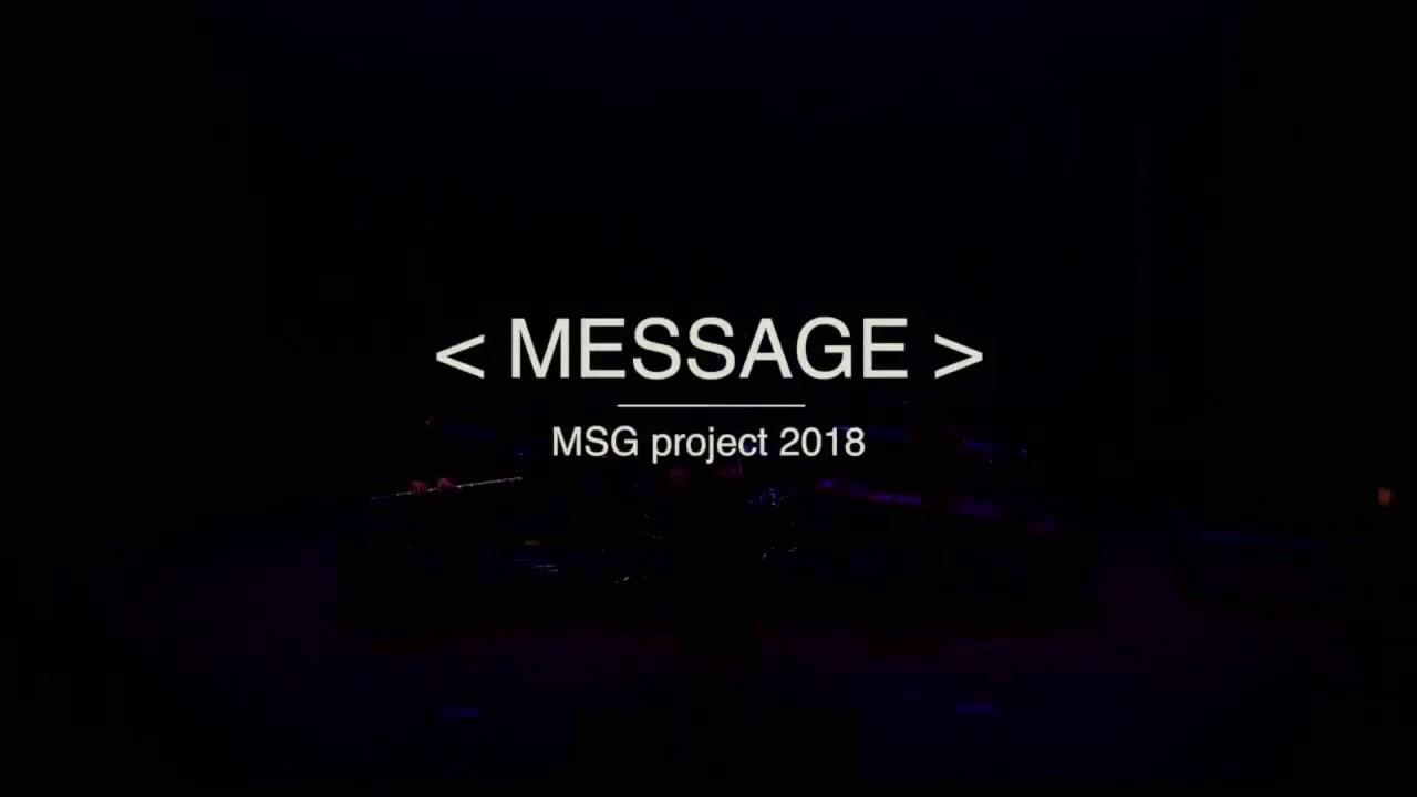 장명서 MSG project #1 ‘MESSAGE’ - 6 가시리 - YouTube