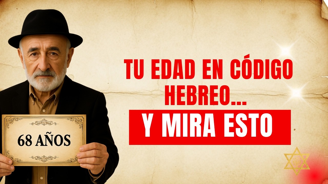 Descubre la Edad Hebrea: el significado ESPIRITUAL de tus años según la ...