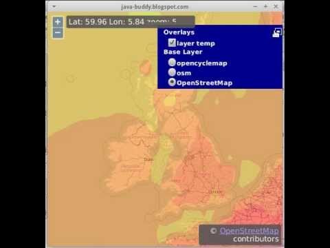 Embed OpenWeatherMap in JavaFX WebView - YouTube