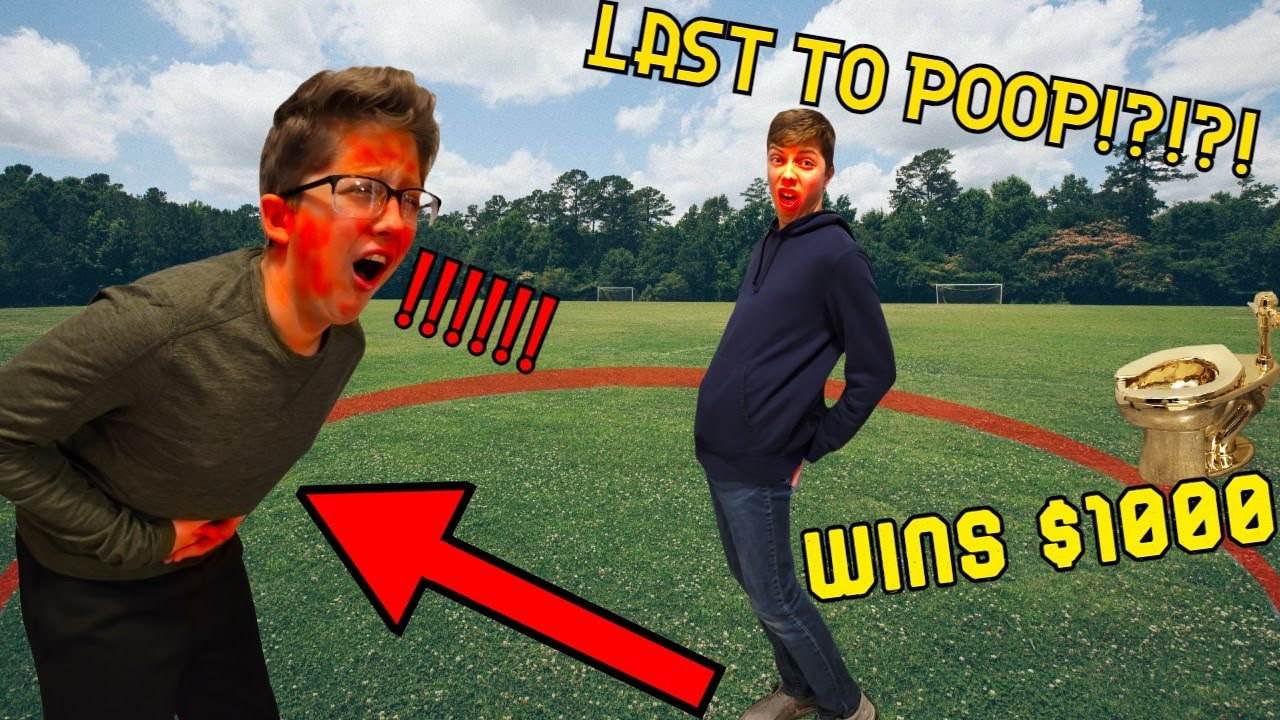 Last To Poop Wins $1000!!! Last to leave the circle!!! #lasttoleave # ...