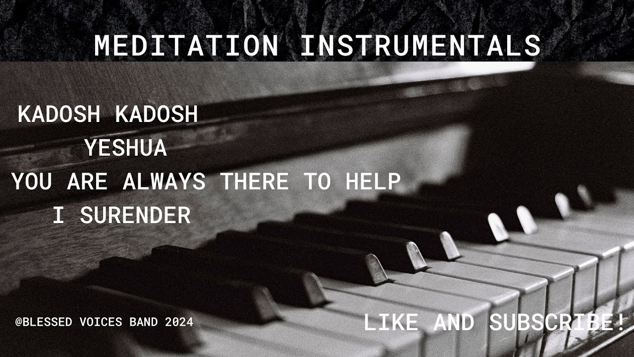 KADOSH KADOSH, EEH YAHYAH......./PROPHETIC WORSHIP INSTRUMENTAL ...