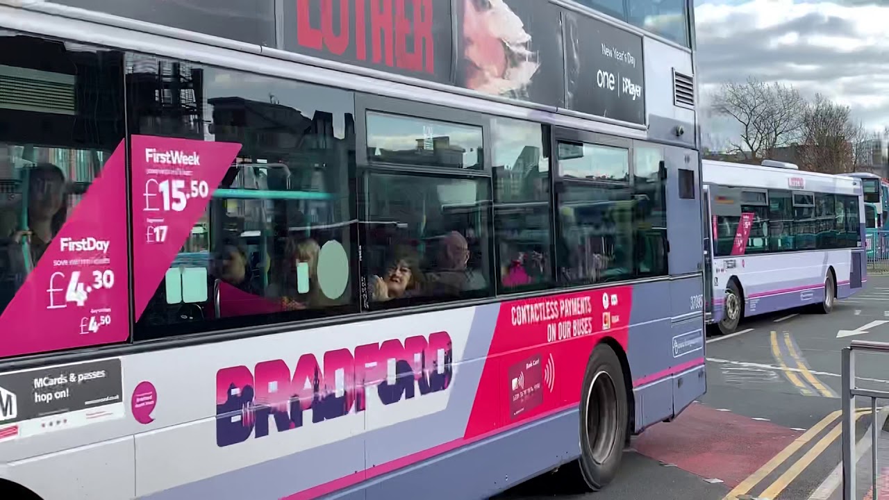 First Bus Leeds 69414 On 62 From Leeds To East End Park - YouTube