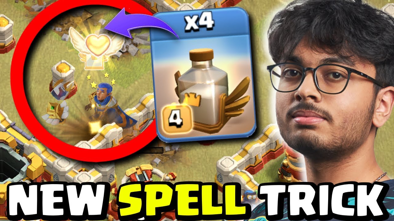 4 REVIVE Spell TRICK Keeps Hero ALIVE FOREVER (Clash of Clans) - YouTube