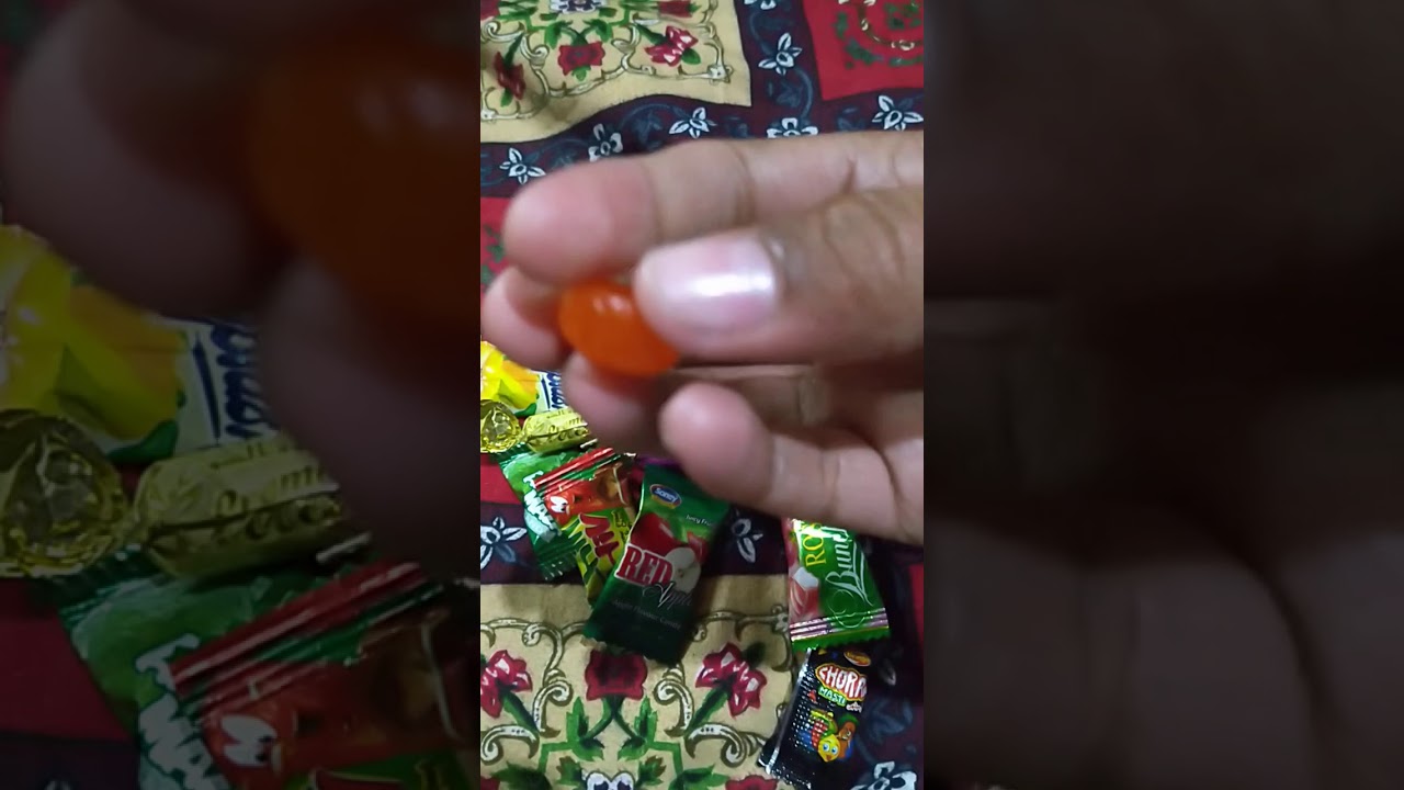 Pakistani All candy (toffee) test taste review - YouTube