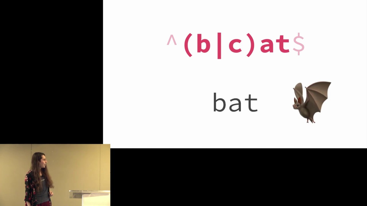 Cursed Regular Expressions (MathsJam 2019) - YouTube