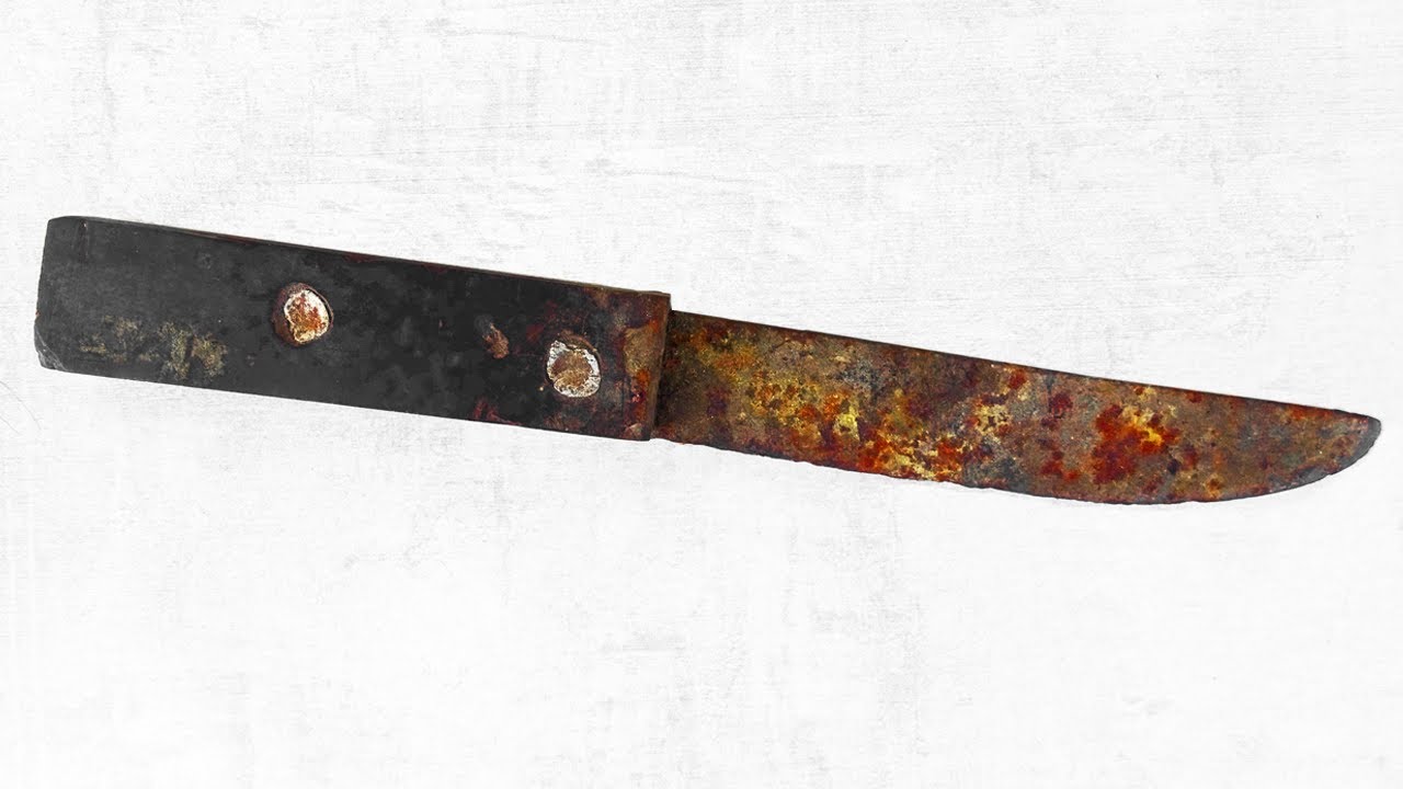 Restoration Rusted Old Knife - YouTube