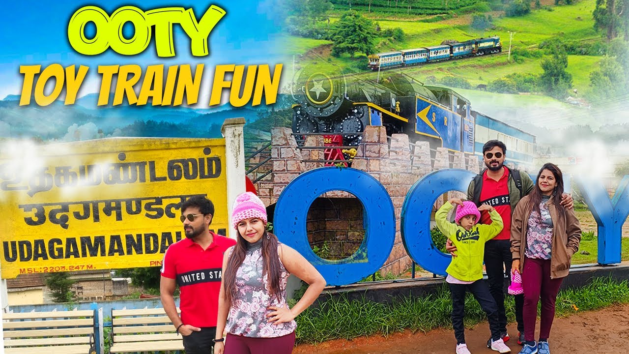 Ooty TOY Train 🚝 | செம ஜாலியா ஒரு பயணம்😍🎉 | Jack And Roshini - YouTube
