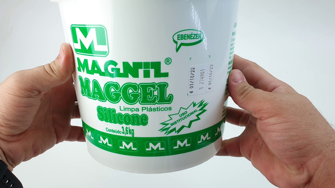 Silicone gel 3,2kg maggel Magnil - YouTube
