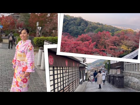 Kyoto Japan Day Trip - Fall Foliage Memoji with Kiyumizo-dera, Heian ...