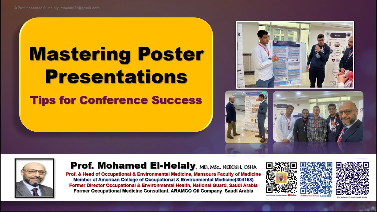 Poster Presentation Tips: A Beginner’s Step-by-Step Guide. for Arabian ...