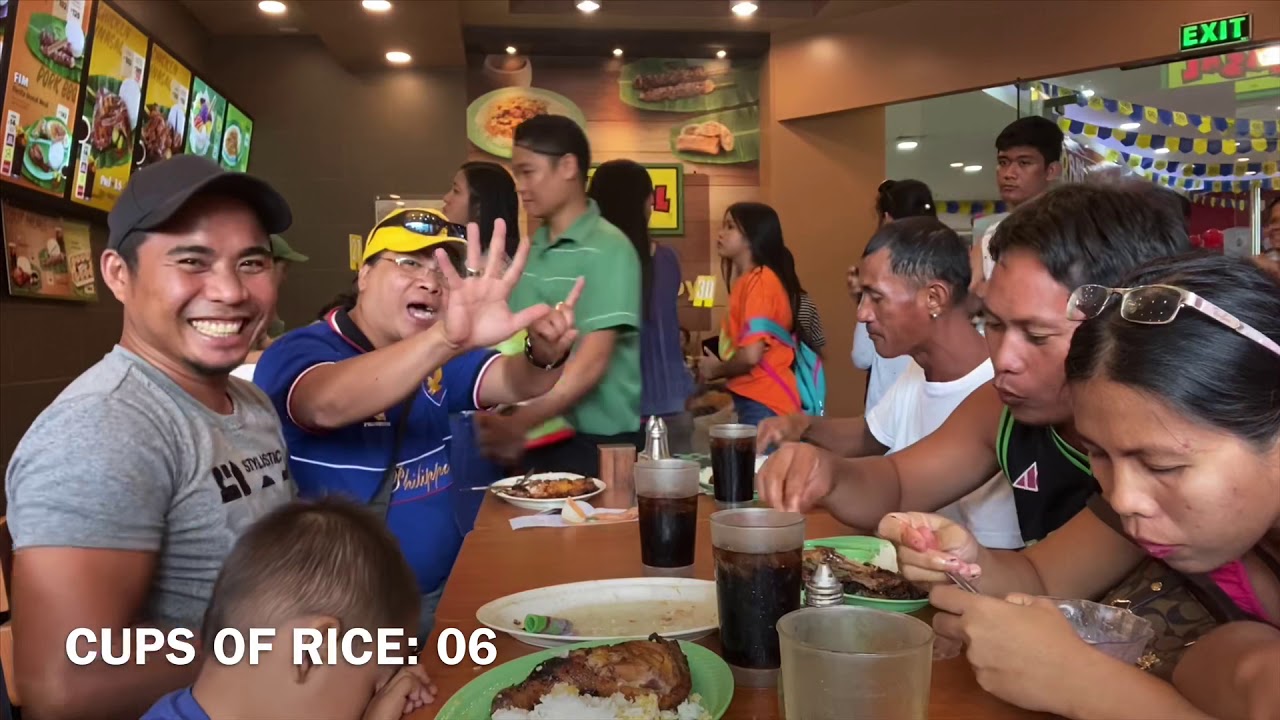 Mang Inasal Unlimited Rice Challenge (14 CUPS!) - YouTube