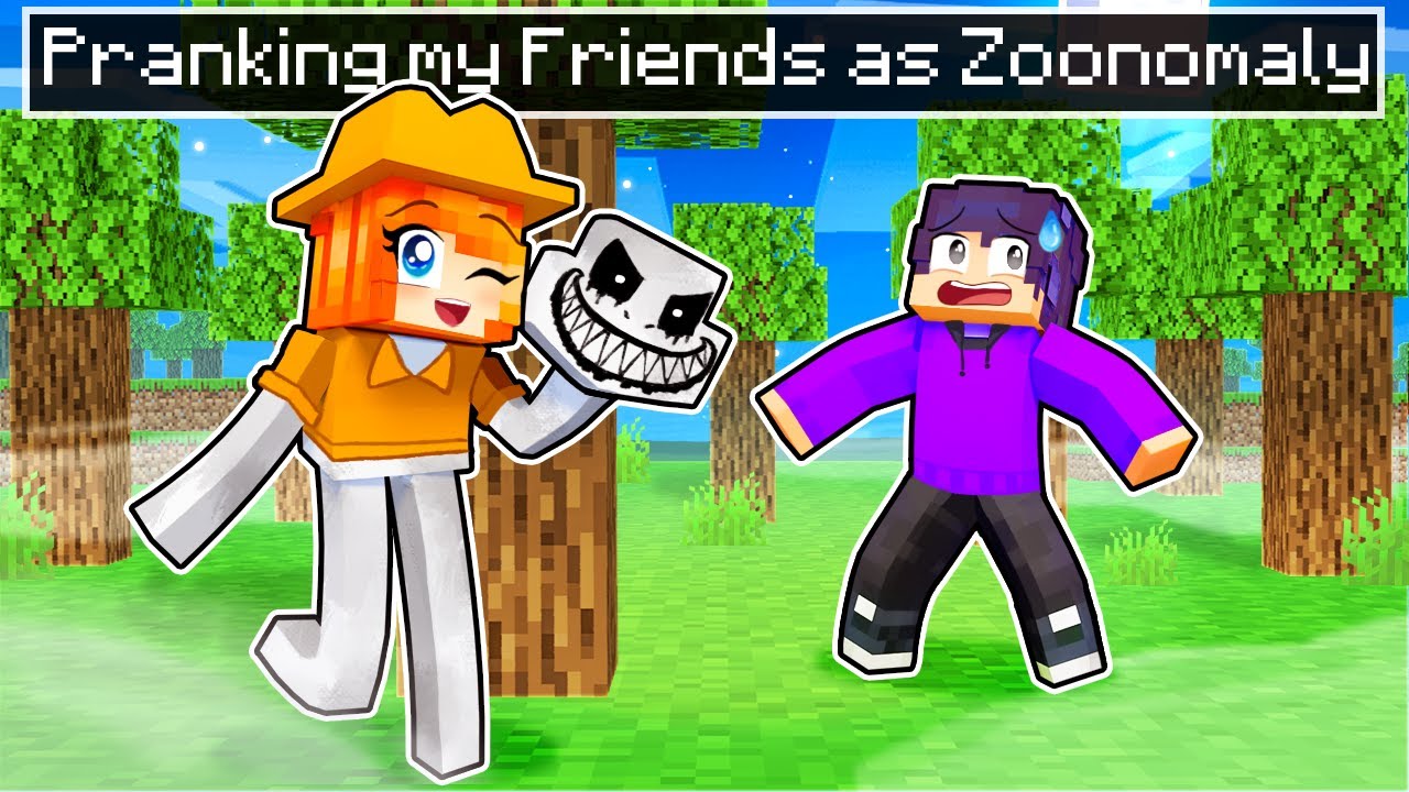 PRANKING My Friends as ZOONOMALY in Minecraft!? - YouTube