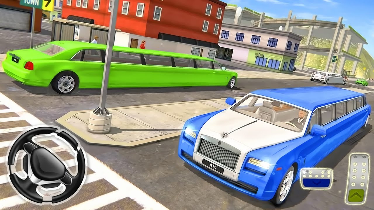 Limousine Taxi Driving Game 2020 - Offroad Luxury Limo Car Drive ...