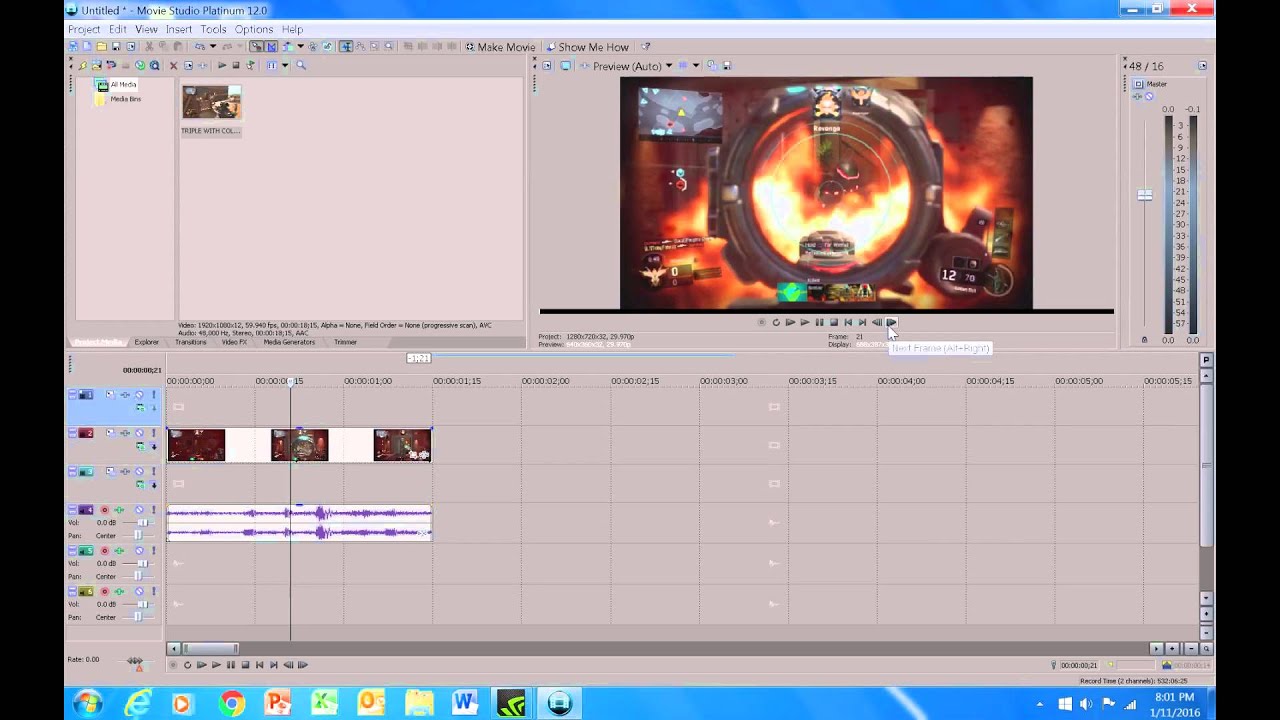 SONY MOVIE STUDIO TUTORIAL l FLASH EFFECT - YouTube