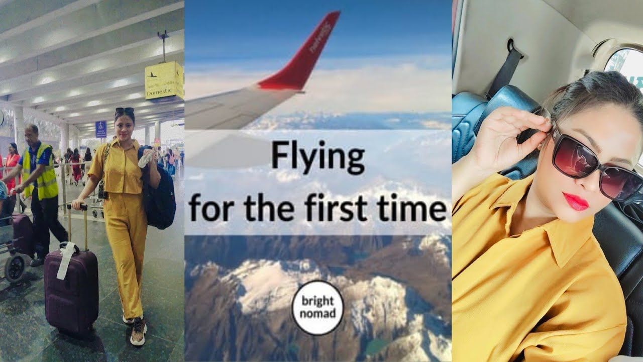First time flight ️ journey experience - YouTube