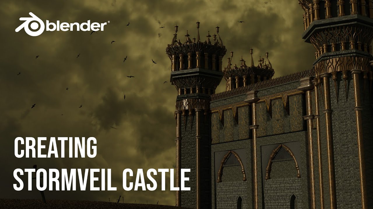 Creating Stormveil Castle In Blender - YouTube