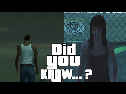 GTA San Andreas Secrets and Facts