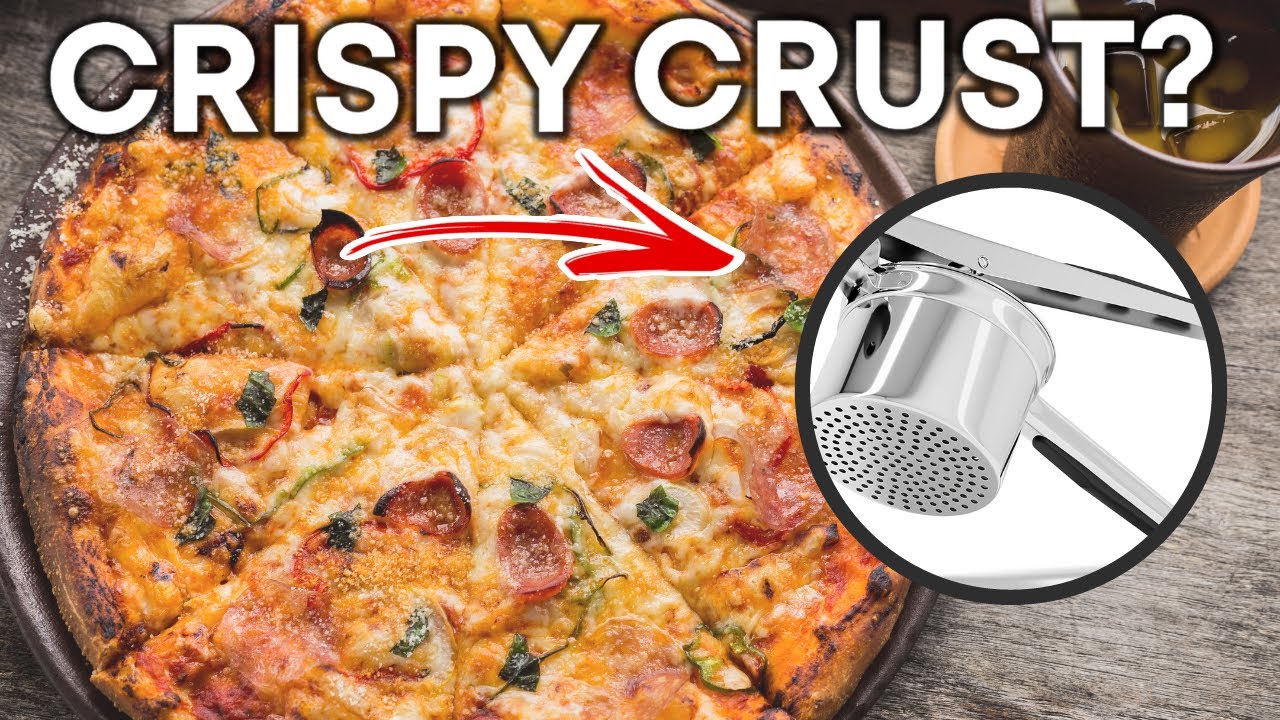 CRISPIEST CAULIFLOWER PIZZA DOUGH | Must See Hack! - YouTube