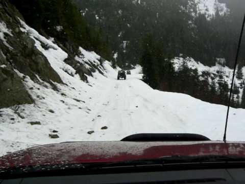 Driving around Jack's Pass, WA - YouTube