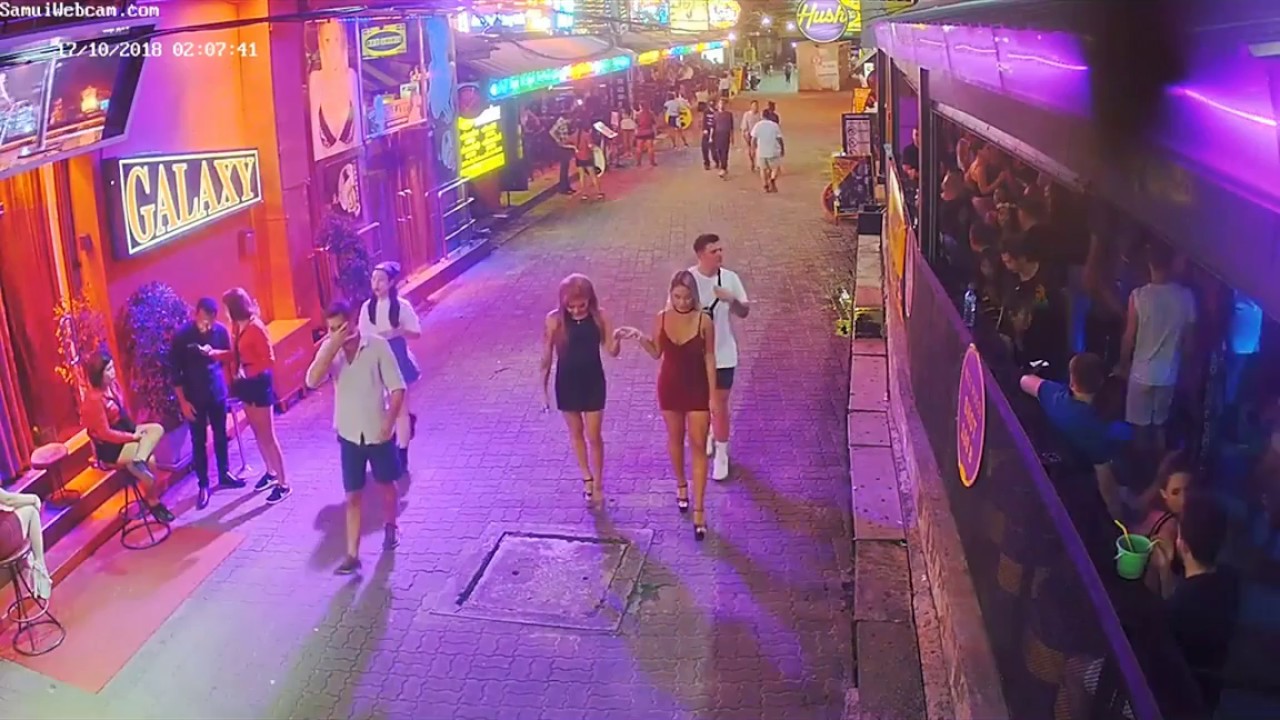 Two hotties, a laser and the connoisseur | Galaxy Koh Samui - YouTube