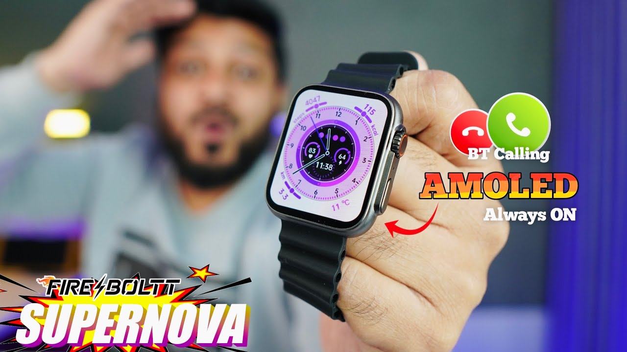 This is most Premium Calling watch with Amoled display | Fireboltt ...