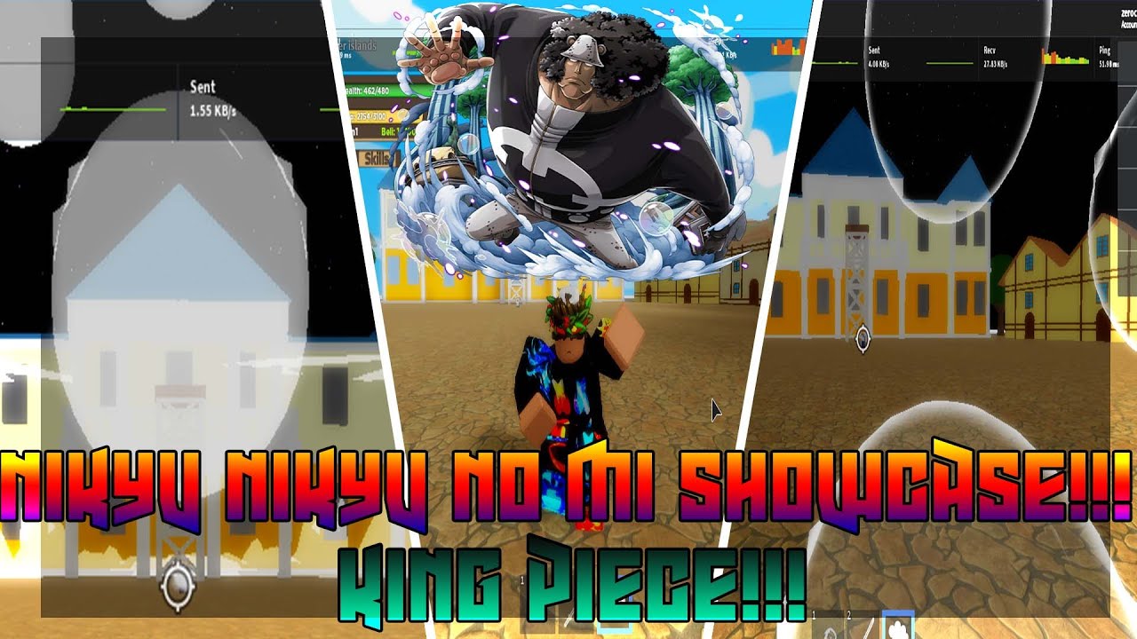 NIKYU NIKYU NO MI/ PAW PAW SHOWCASE IN KING PIECE!! - YouTube