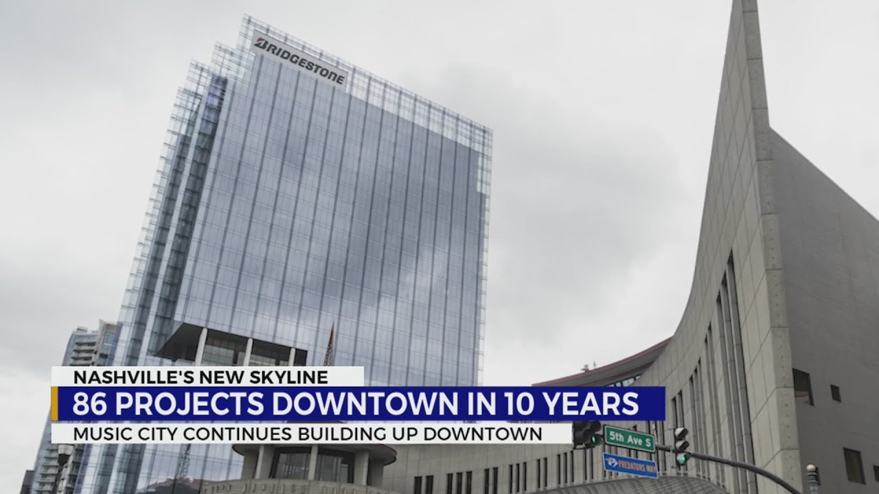 Downtown Nashville sees 86 projects in 10 years - YouTube