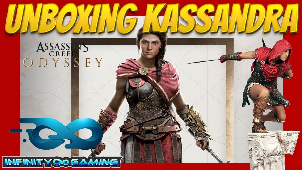 Unboxing - Assassin's Creed Odyssey - Kassandra Figurine - YouTube