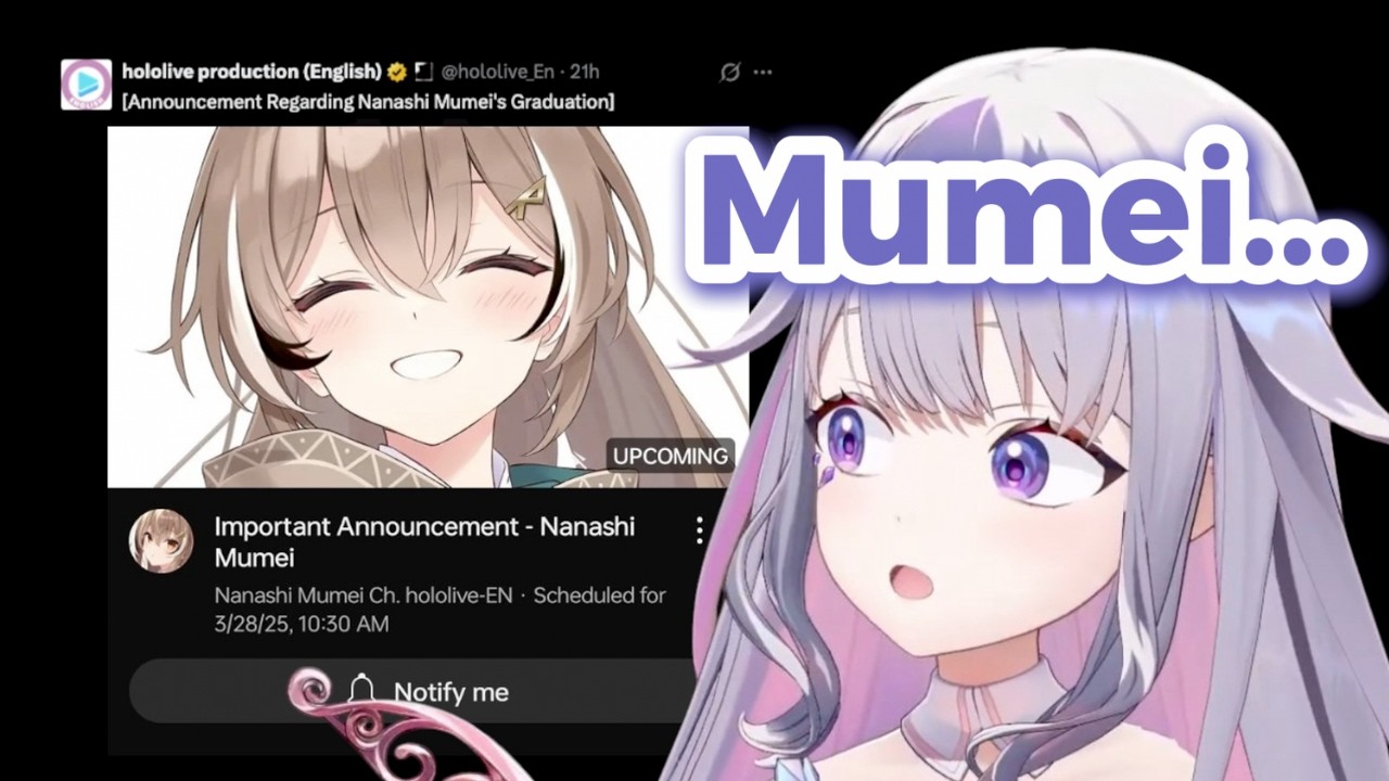 Biboo's Thoughts About Mumei's Graduation - YouTube