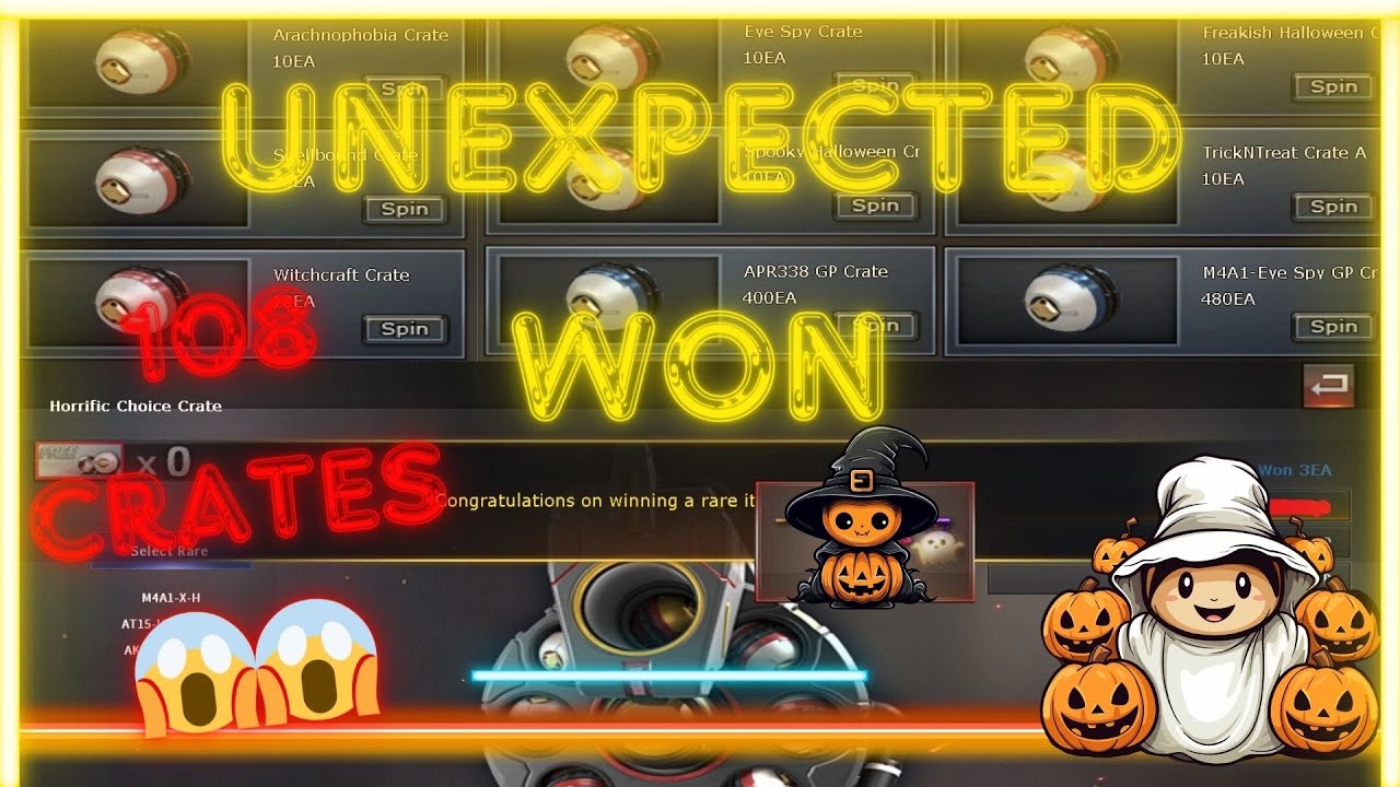 Crossfire West : Opening 108 crates Unexpected (WON) 🎃🔥🔥 - YouTube
