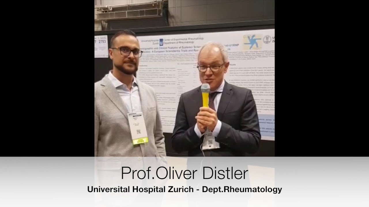 Prof.Oliver Distler Interviewed on Anti-U1RNP Antibodies: A EUSTAR ...