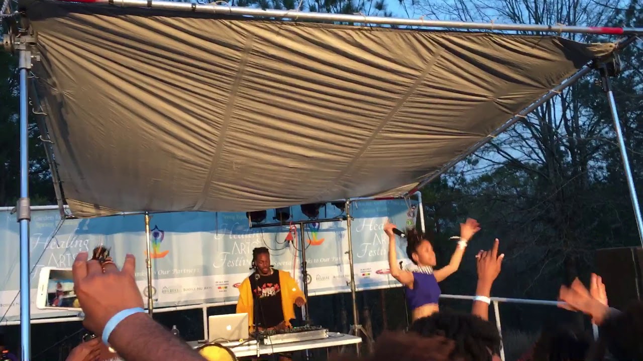 OSHUN - "Brown" Remix + Dance @ Natures Garden VP - YouTube