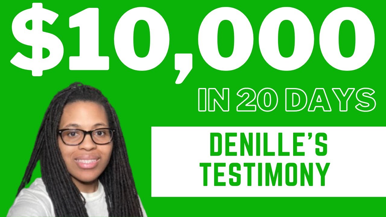 Denille's $10,000 in 20 Days - YouTube