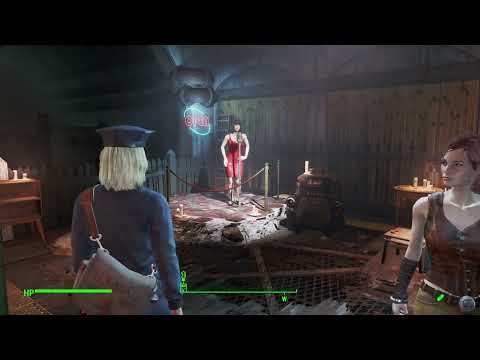 Fallout 4 third rail entertainment Magnolia sings man enough - YouTube
