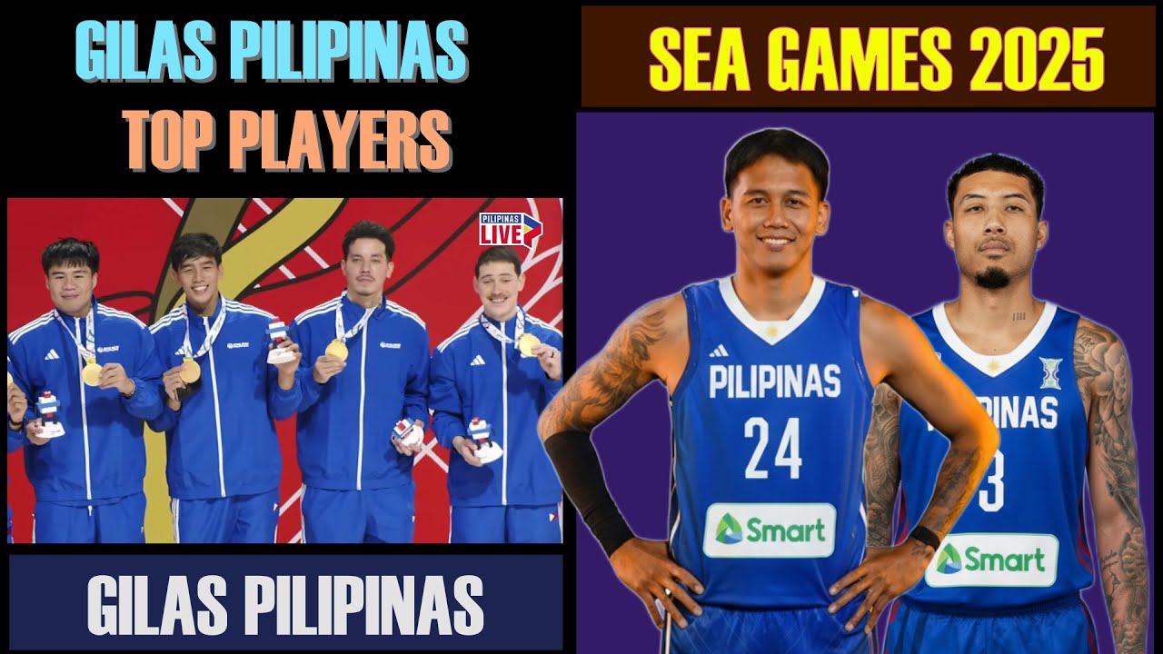 Court Heroes/ Top Performers Of Gilas Pilipinas In SEA Games - YouTube