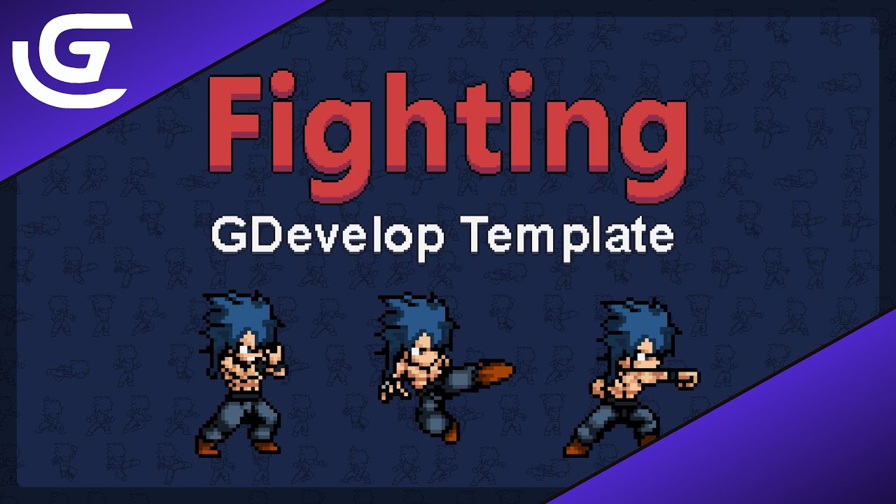 GDevelop Fighting Template - YouTube