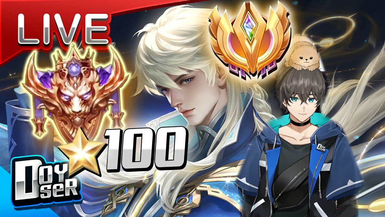 🔴Live RoV:Solo ไป 100 ดาว - Doyser - YouTube