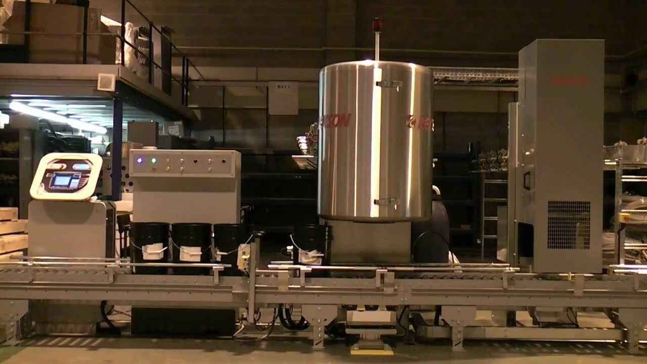 Rexson ink dispensing system for customer in United States - YouTube
