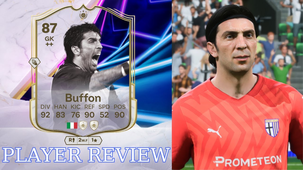 WORTH SBC?🤔 87 ON THIS DAY ICON Buffon PLAYER REVIEW - EA FC 25 - YouTube