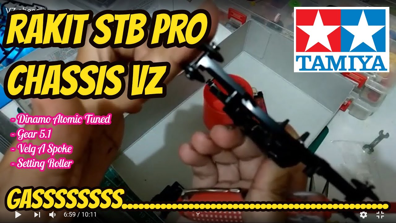 Rakit dan Setting Tamiya STB PRO chassis VZ - YouTube