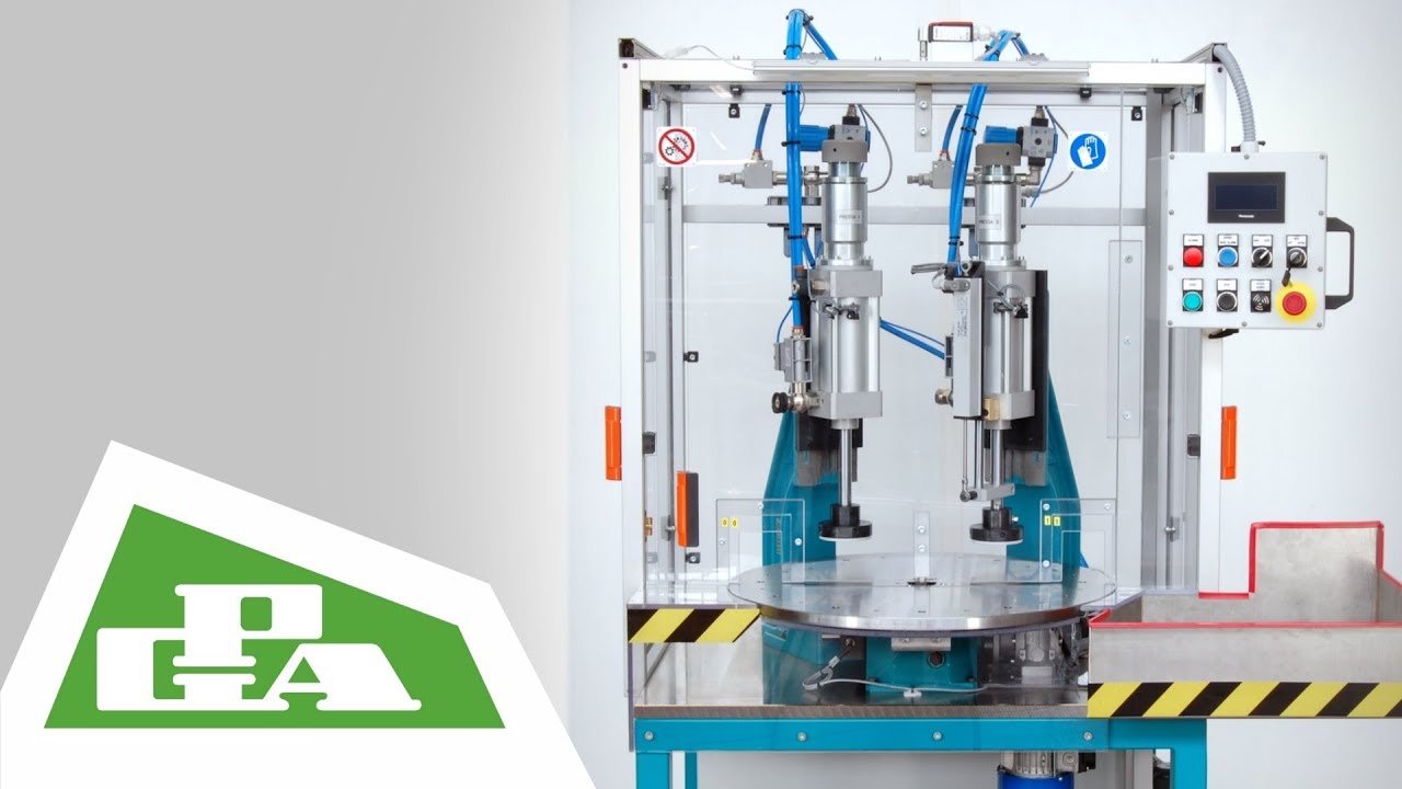 Presse pneumatiche con tavola rotante - Pneumatic presses with rotating ...