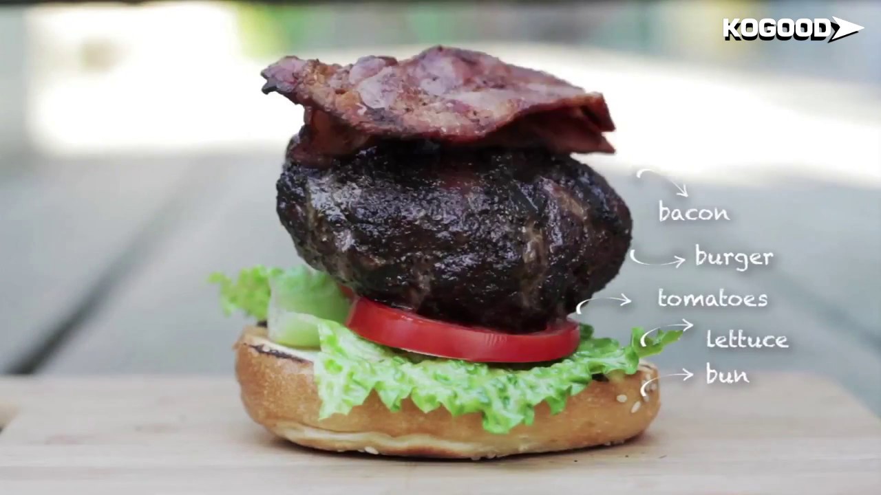 Coffee Rubbed Burger - Easy Hamburger Recipes - Let's Cook Together ...