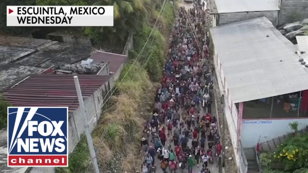 'WIDE OPEN': December migrant encounters set to hit all-time record - YouTube