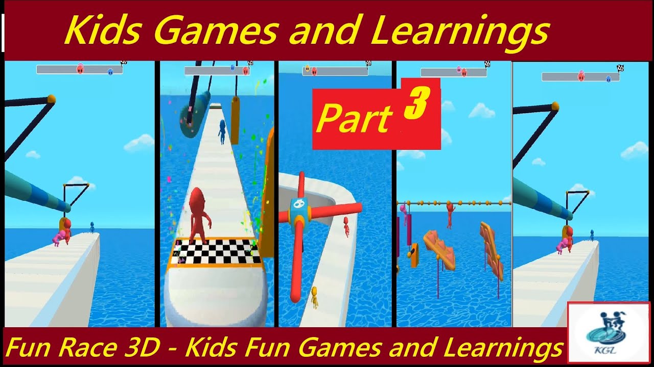 Kids Learning Games - Fun Race 3D Gameplay -Problem Solving - Part 3 ...