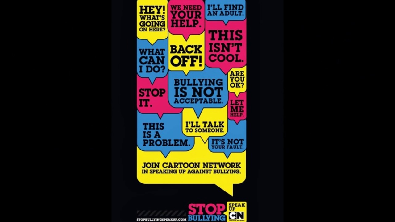 CARTOON NETWORK STOP BULLYING AND SPEAK UP - YouTube