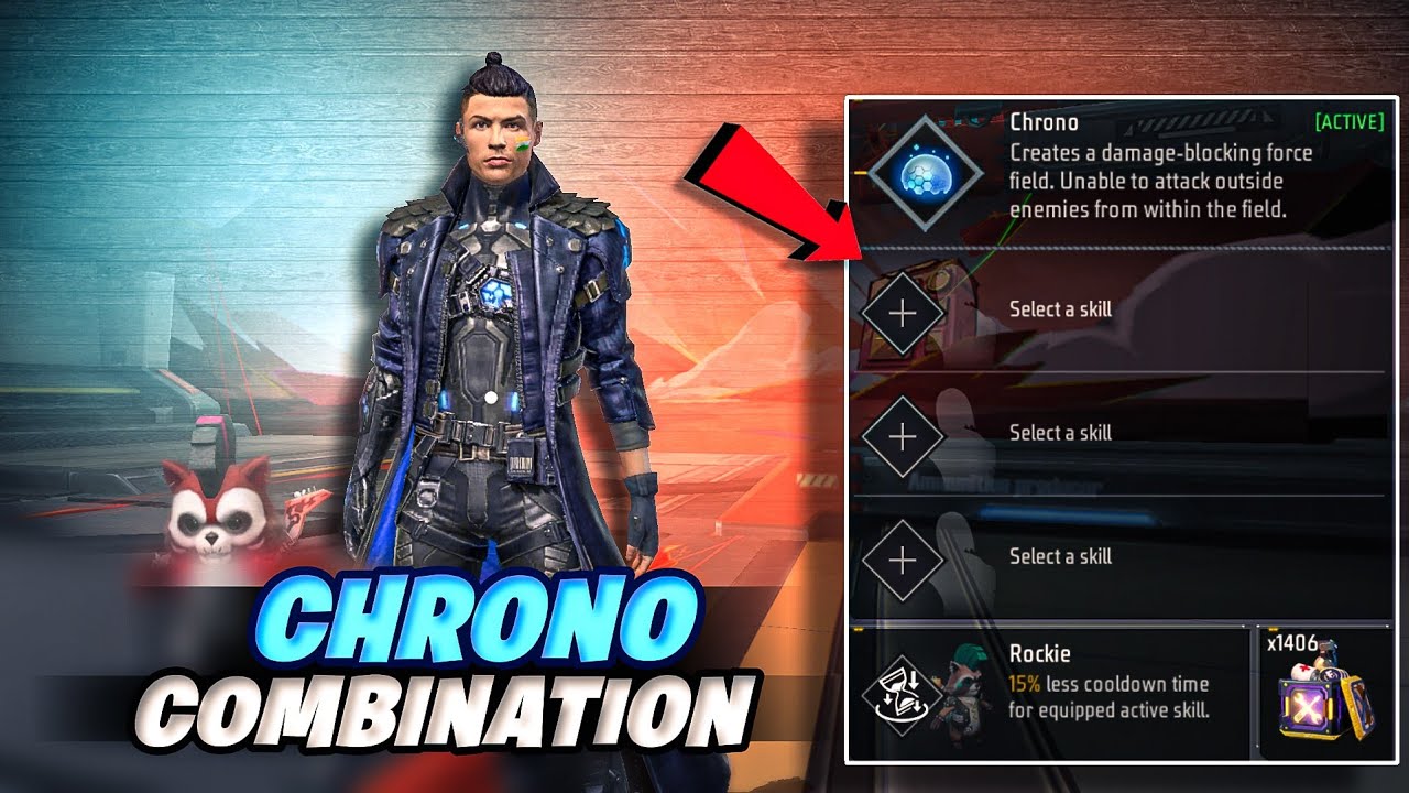 Free fire ( BEST ) CHRONO CHARACTER ( COMBINATION ) || free fire ...
