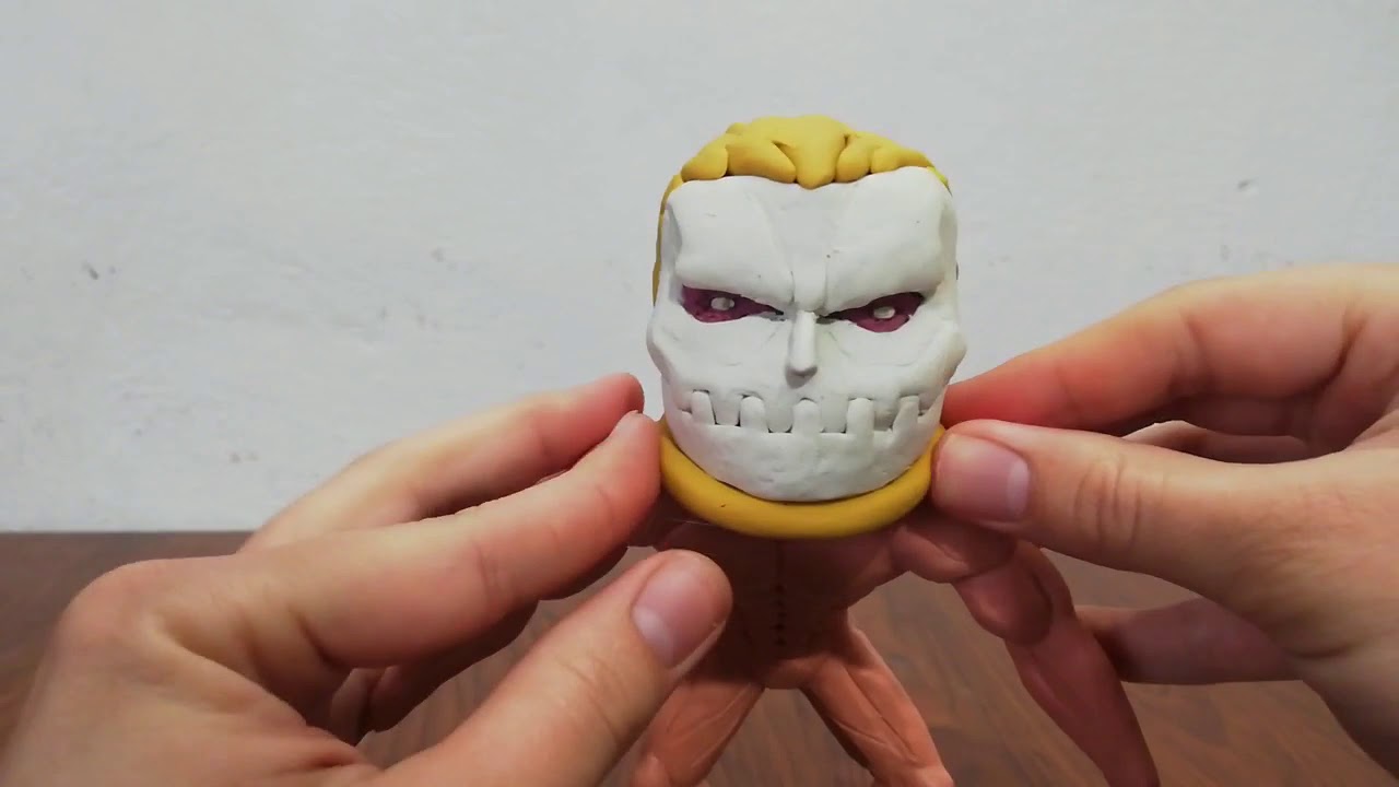 COMO HACER LA CABEZA DEL TITAN MANDIBULA - titan martillo - Shingeki no ...